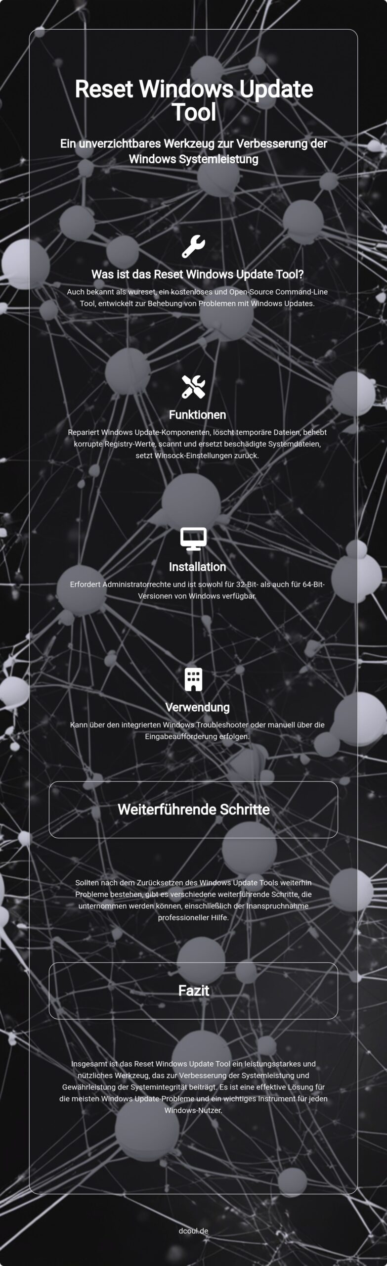 Einfache Anleitung: Reset Windows Update Tool zur Fehlerbehebung nutzen - dcoul.de